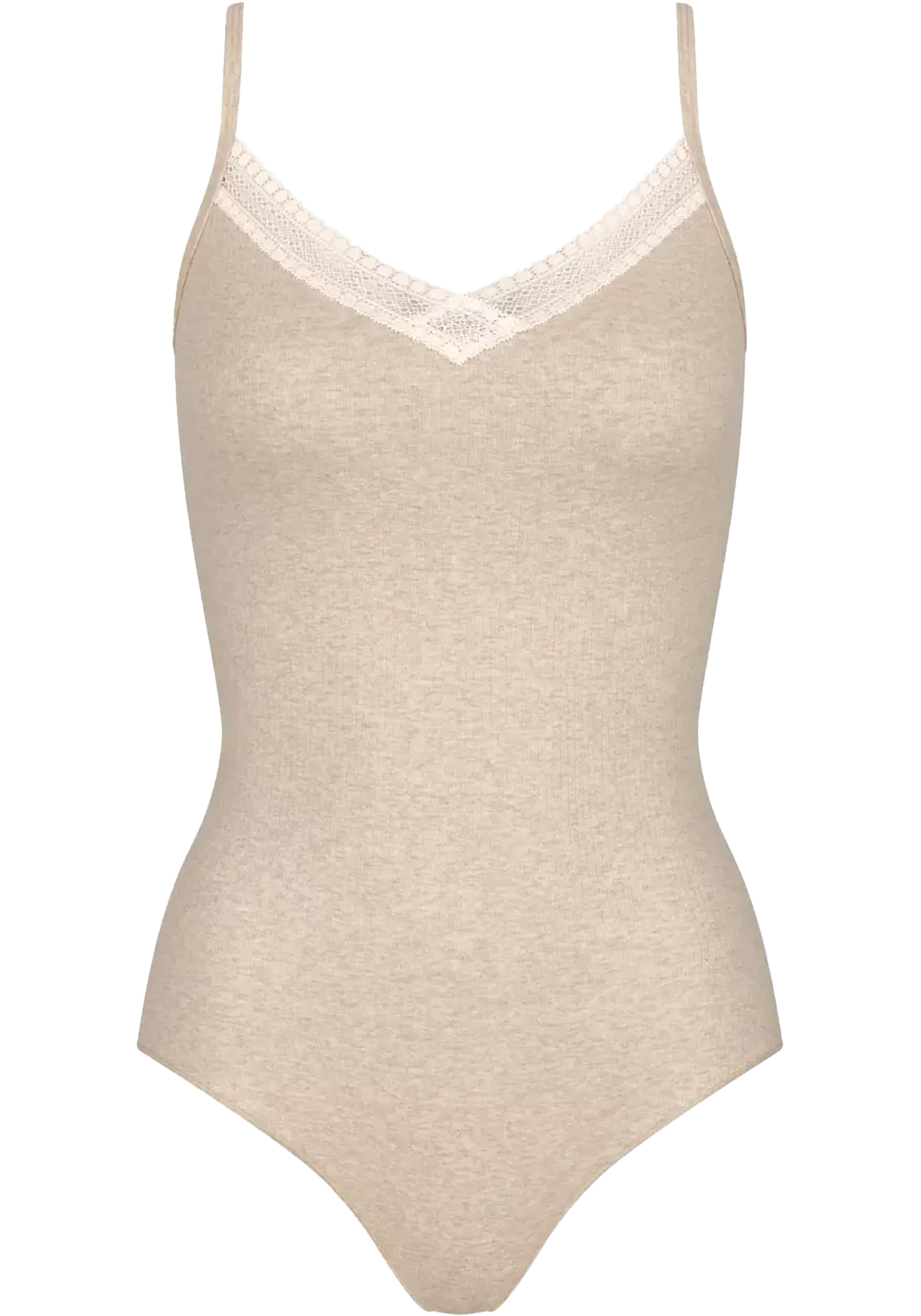 Sloggi Women GO Ribbed Body, body, grijs